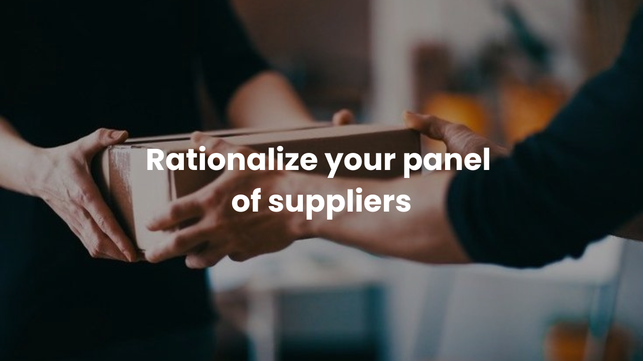 How to increase efficiency by rationalizing your suppliers panel ...